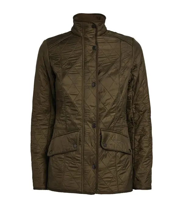 Barbour Polar Quilt Cavalary Coat - Green