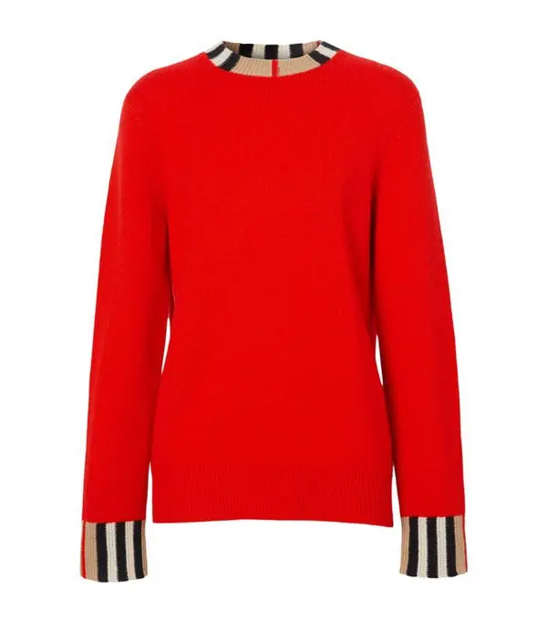 Burberry Cashmere Icon Stripe Sweater