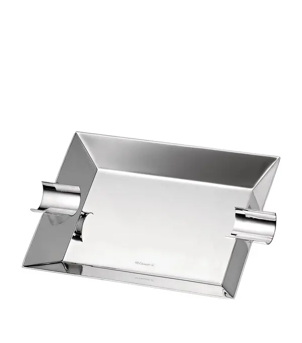 Christofle Large -plated Uni Ashtray - Silver