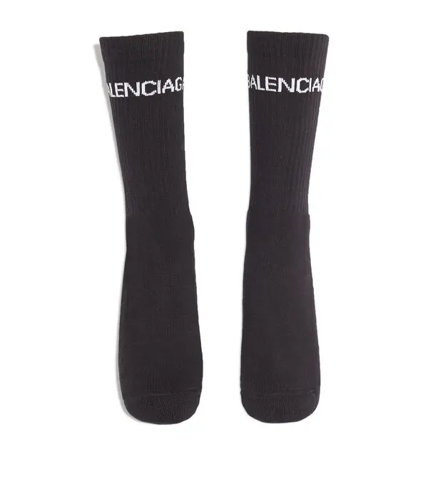 Balenciaga Logo Socks