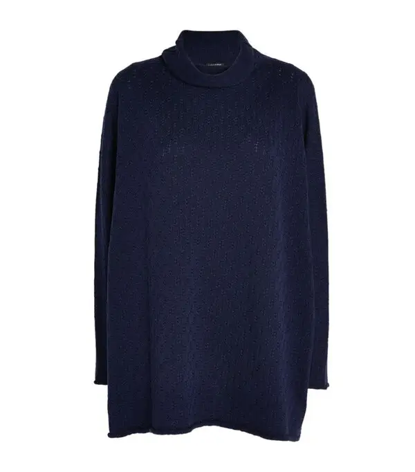 Eskandar Cashmere-silk High-neck Sweater