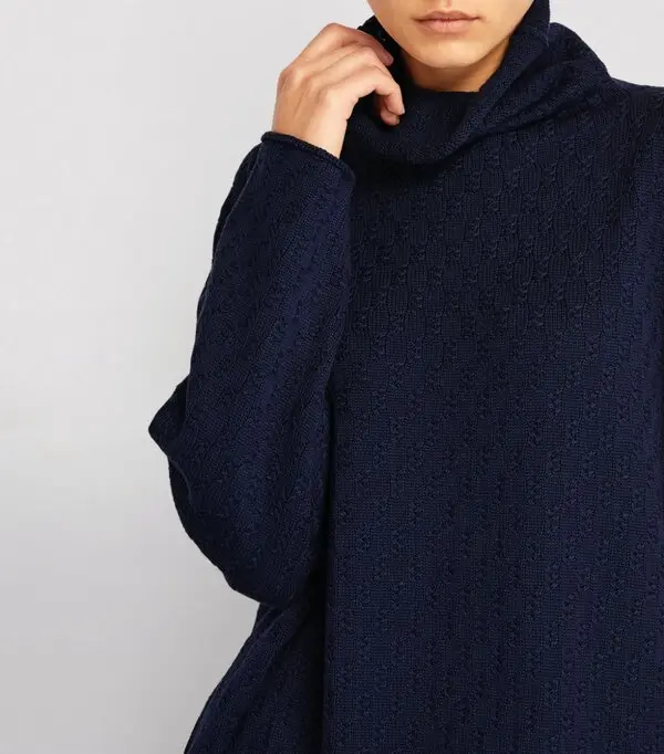 Eskandar Cashmere-silk High-neck Sweater