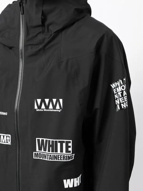 WHITE MOUNTAINEERING Graphic-print Zip-up Jacket