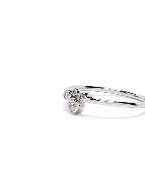 MARIA BLACK 14kt White Gold Elena Diamond Ring