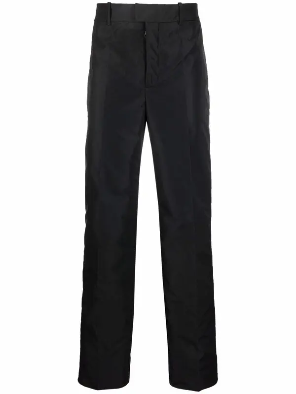 Off-White Padded Straight-leg Trousers