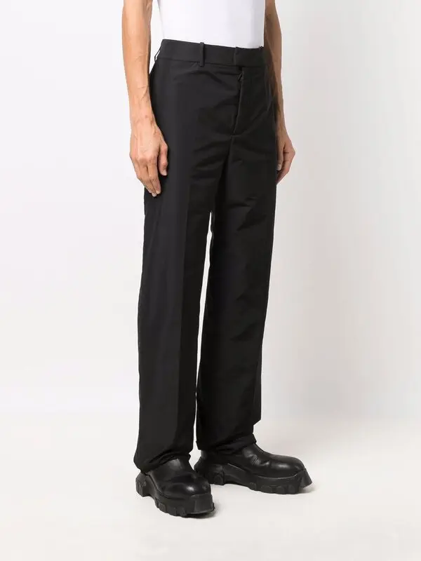 Off-White Padded Straight-leg Trousers
