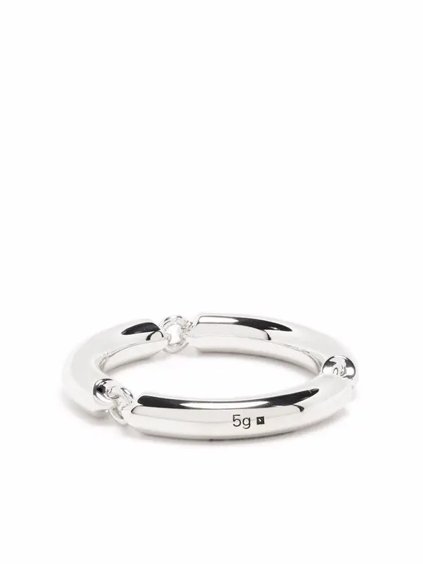 Le Gramme 5g Polished Link Ring - Silver
