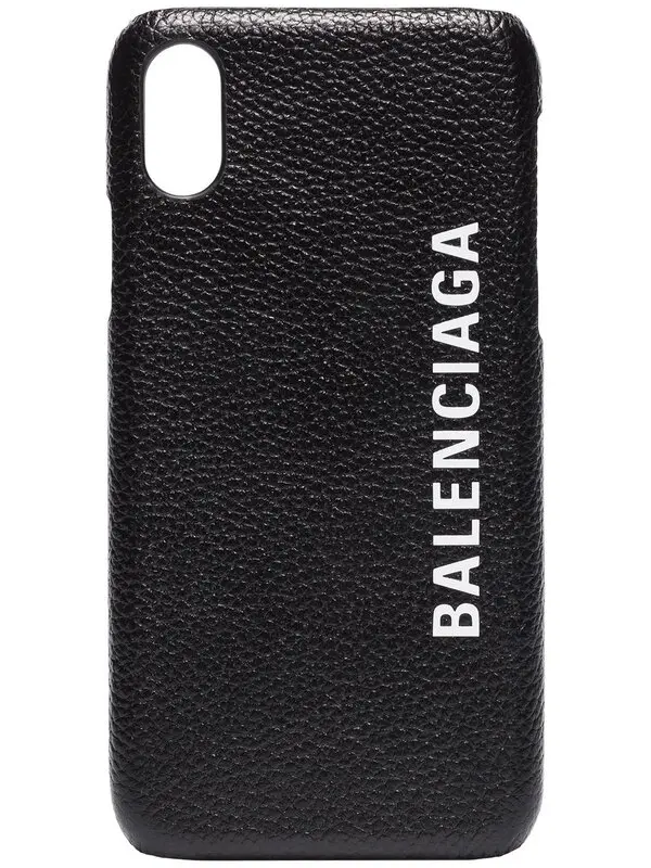 Balenciaga Cash Iphone X Case - Black