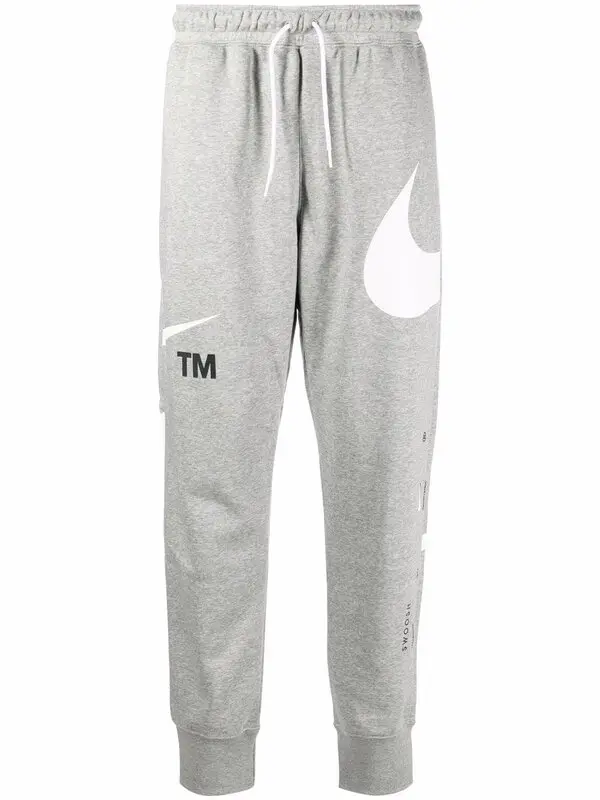 Nike Swoosh Drawstring Cotton Track Pants