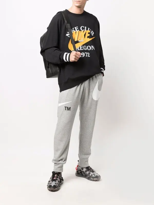Nike Swoosh Drawstring Cotton Track Pants
