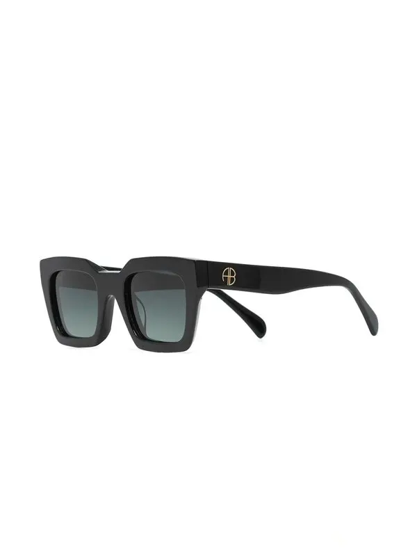 ANINE BING Indio Sunglasses - Black