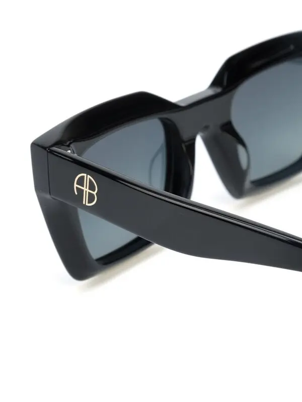 ANINE BING Indio Sunglasses - Black