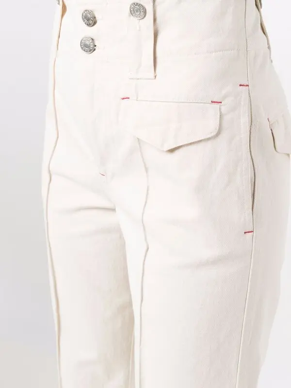 Isabel Marant Étoile High-rise Straight-leg Trousers