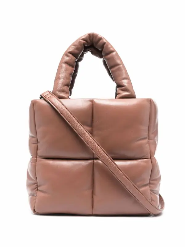 STAND STUDIO Padded Quilt Tote Bag
