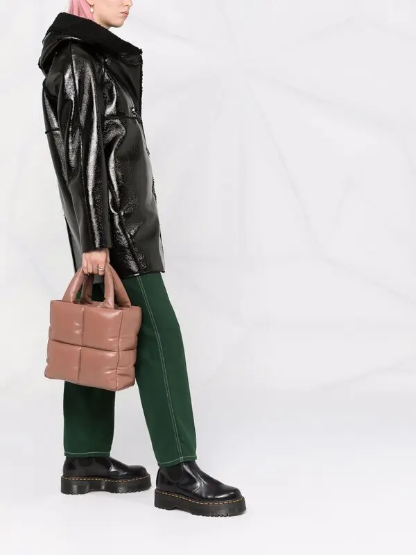 STAND STUDIO Padded Quilt Tote Bag