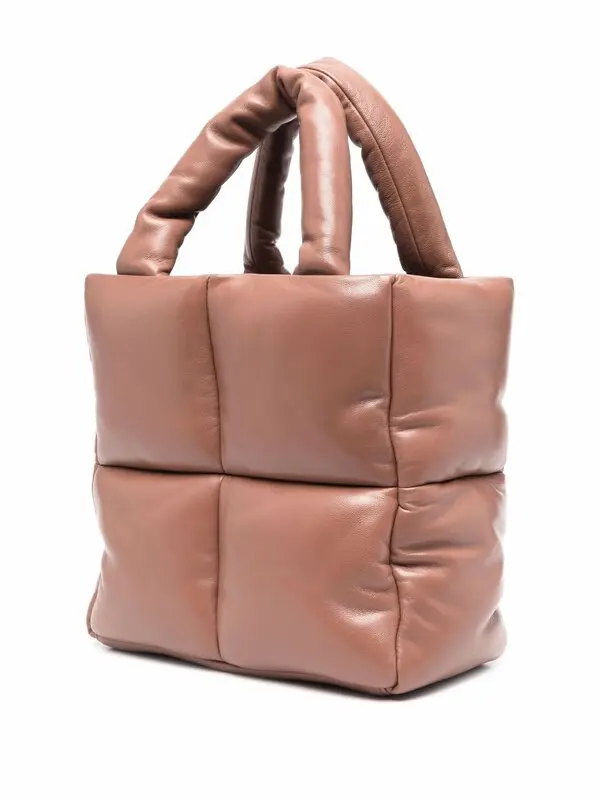 STAND STUDIO Padded Quilt Tote Bag