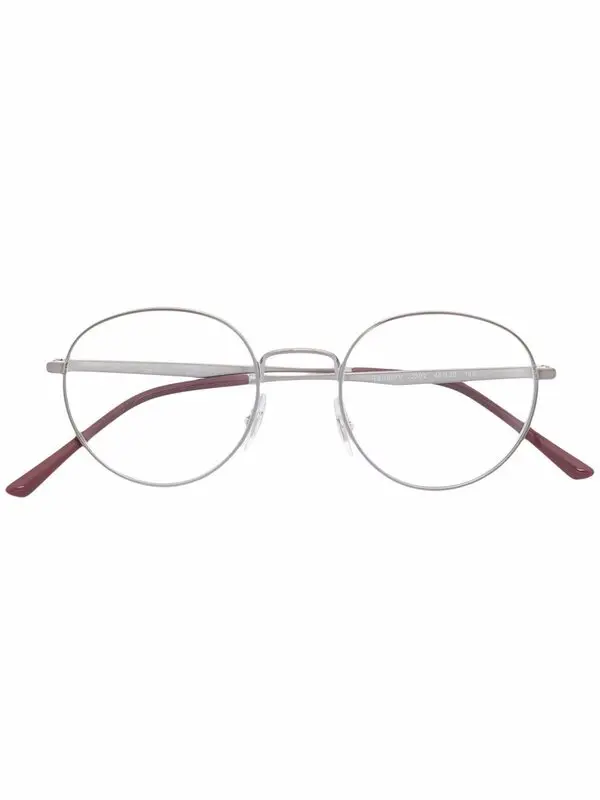 Ray-ban Round Frame Eyeglasses - Metallic