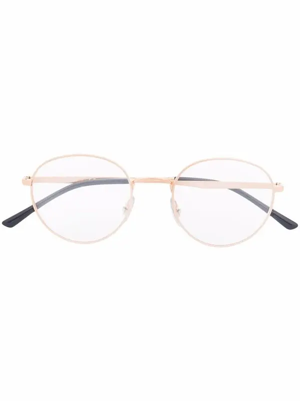 Ray-ban Round Frame Glasses - Gold