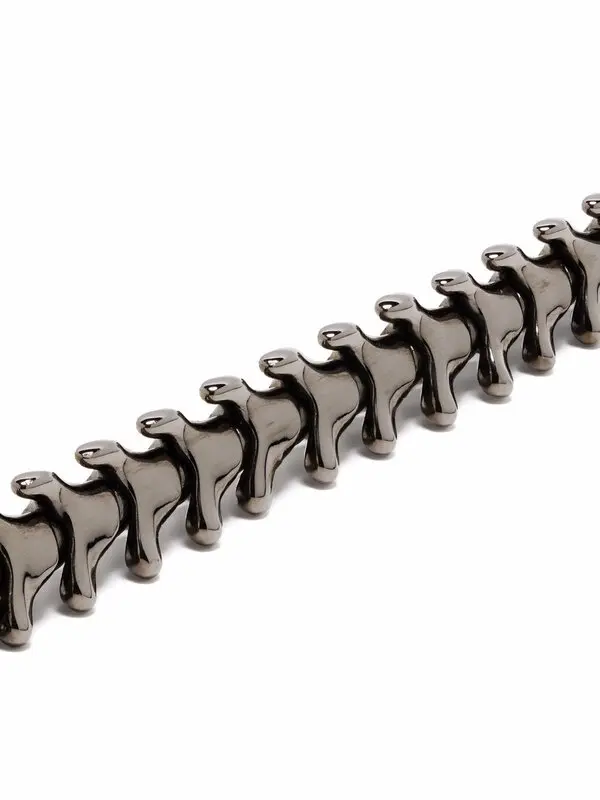 SHAUN LEANE Serpents Trace Slim Bracelet - Black