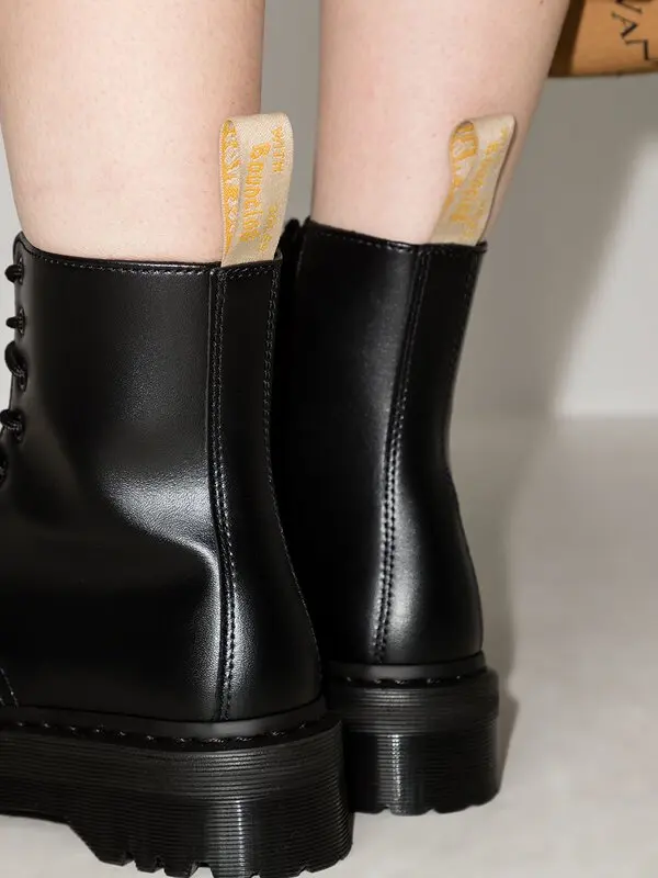Dr. Martens Jadon Ii Mono Platform Boots - Black