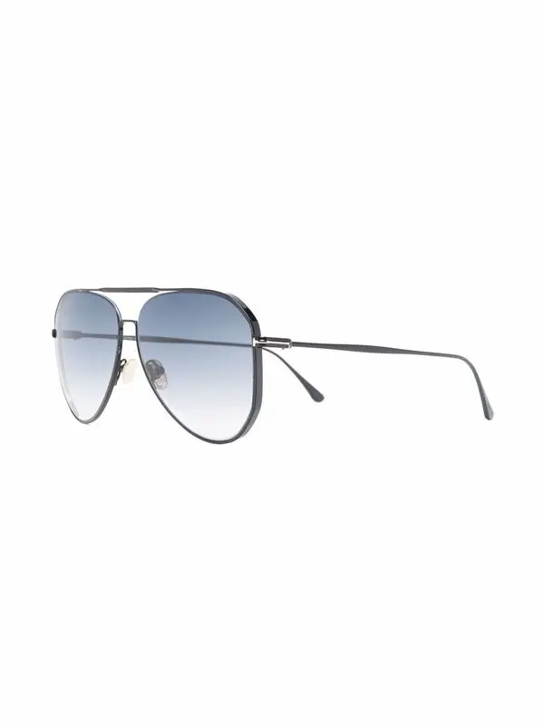 TOM FORD Tinted Pilot-frame Sunglasses