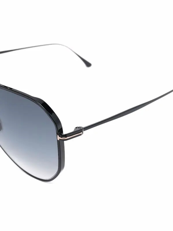 TOM FORD Tinted Pilot-frame Sunglasses