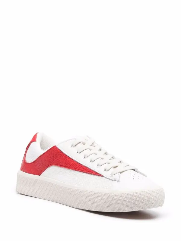 By Far Contrasting-panel Sneakers