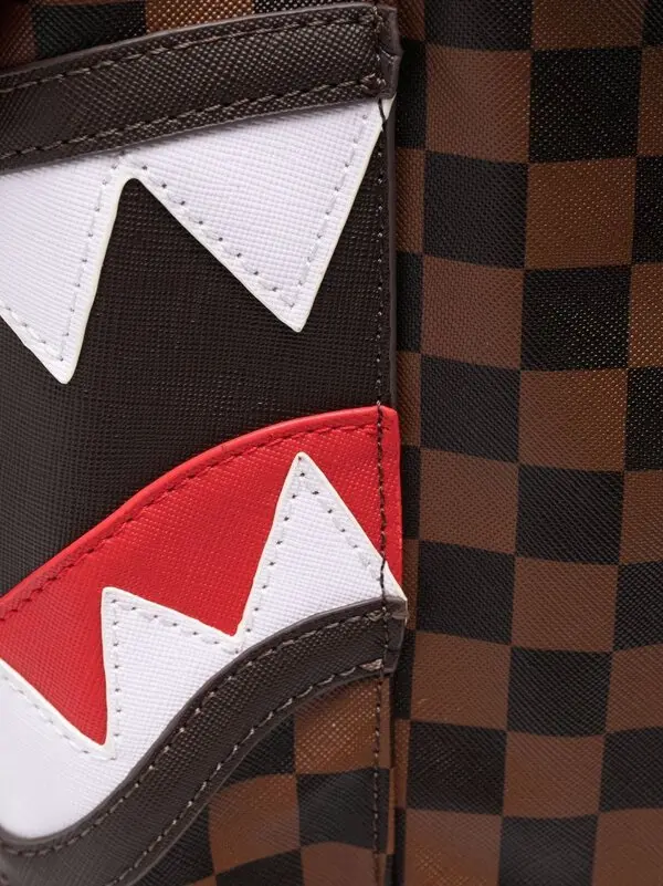 SPRAYGROUND Checkerboard Shark Backpack