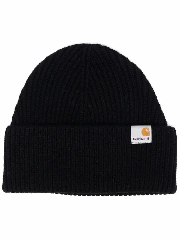 Carhartt Work In Progress Gabe Ribbed-knit Beanie - Black