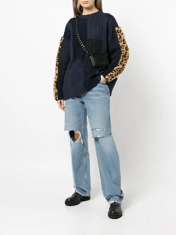 Junya Watanabe Zip-Around Wallet On Chain In Black - 50% Off