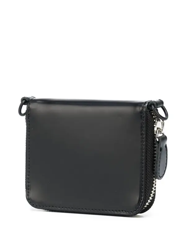 Junya Watanabe Zip-Around Wallet On Chain In Black - 50% Off