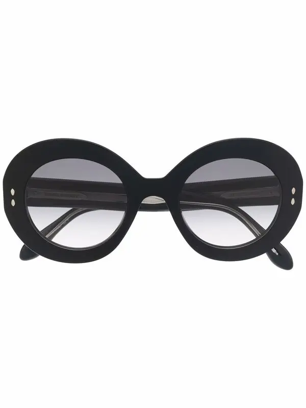 Isabel Marant Round-frame Sunglasses - Black