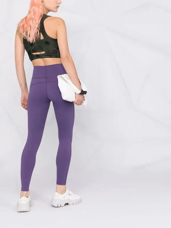 7 DAYS ACTIVE Logo-print Leggings - Purple