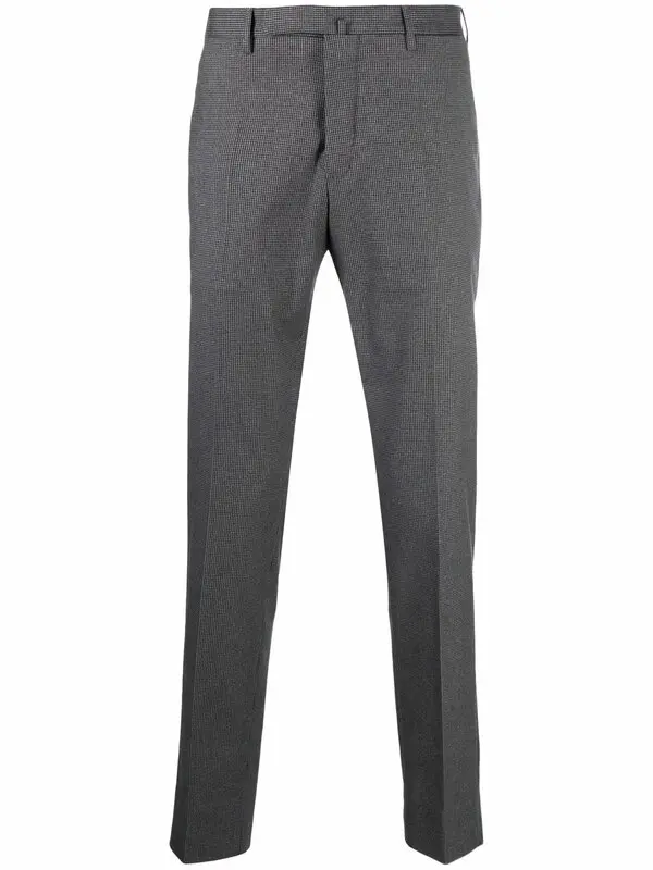 Incotex Mid-rise Slim-fit Chinos - Grey