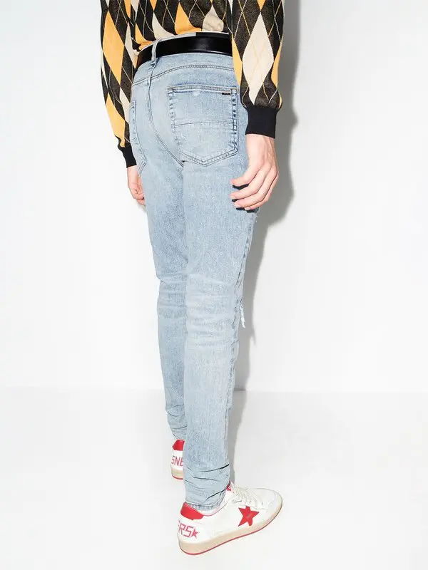 Amiri Ripped-finish Skinny Jeans