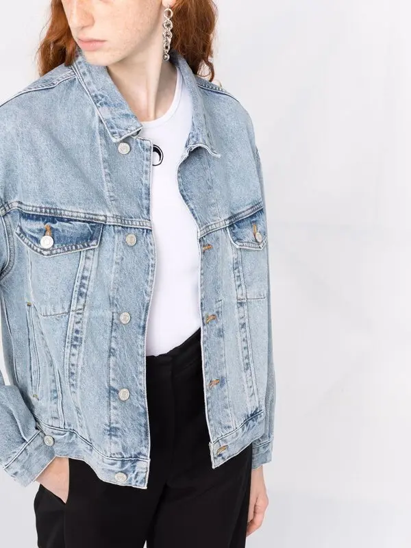 AGOLDE Washed-effect Denim Jacket