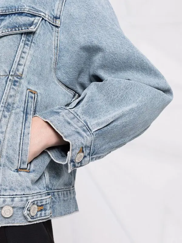 AGOLDE Washed-effect Denim Jacket