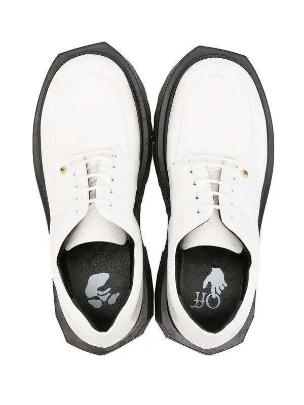 Off-White Sponge-sole Derby Shoes - White