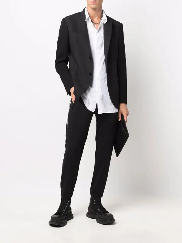 Neil Barrett Thunderbolt Tape Track Pants
