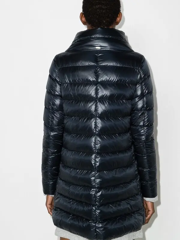 Herno Ultralight Quilted Coat - Blue