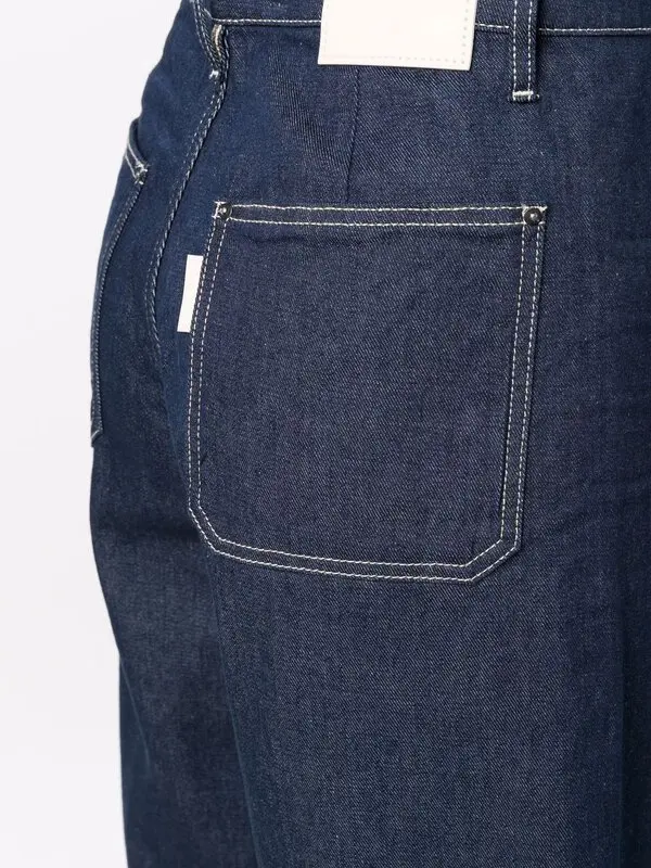 HAIKURE High-waisted Wide-leg Jeans