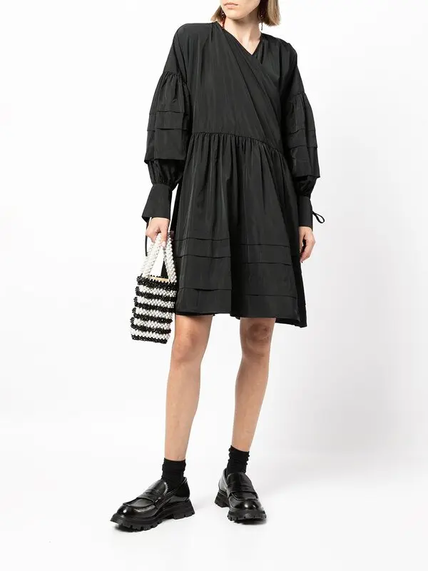 Cecilie Bahnsen Wide Wrap Dress