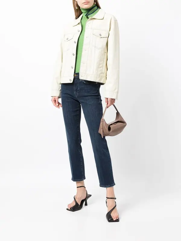 FRAME Le High Straight-leg Jeans