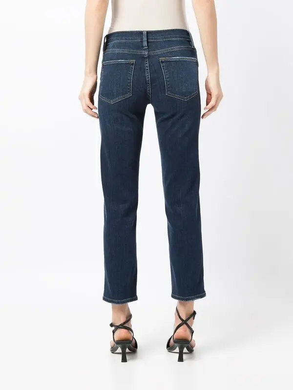 FRAME Le High Straight-leg Jeans