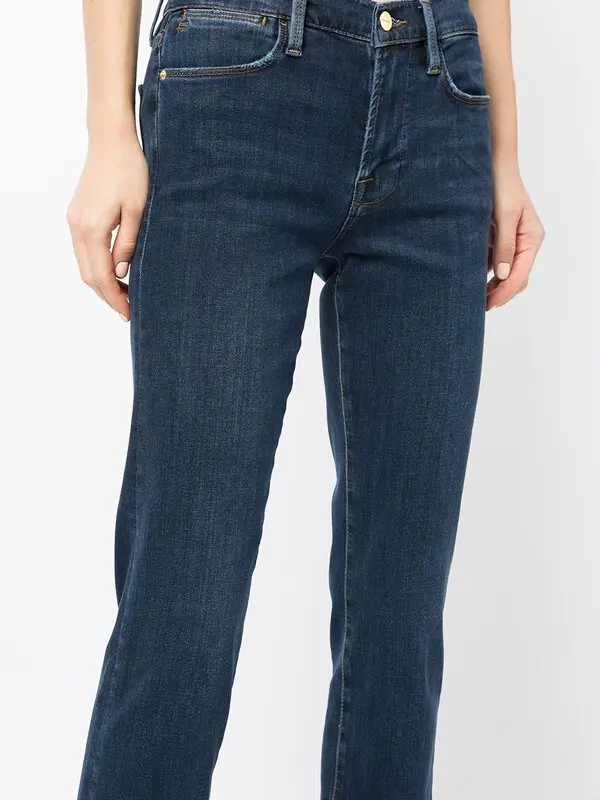 FRAME Le High Straight-leg Jeans