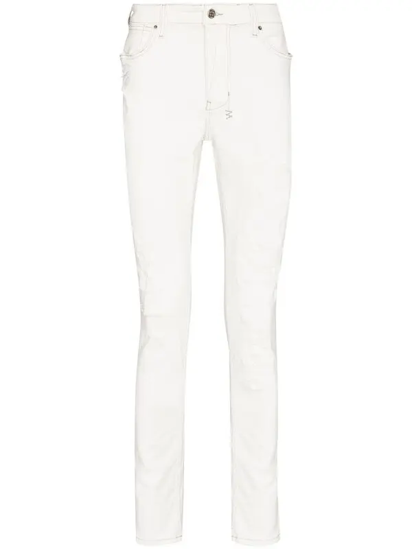 Ksubi Van Winkle Trashed Skinny Jeans