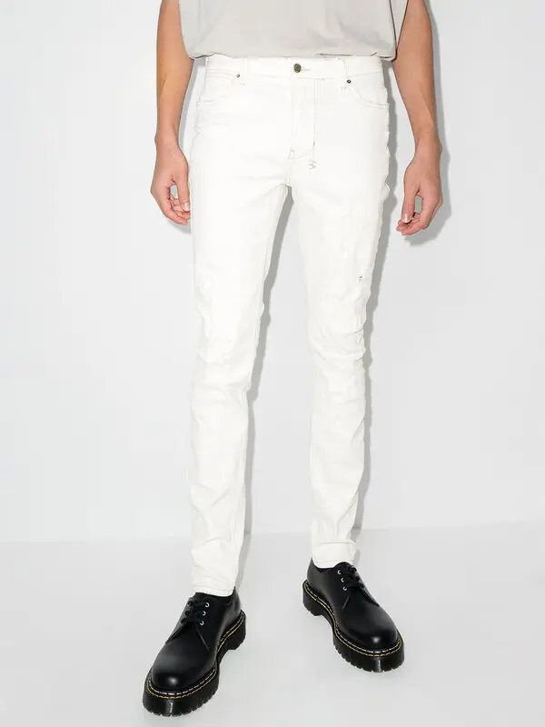 Ksubi Van Winkle Trashed Skinny Jeans