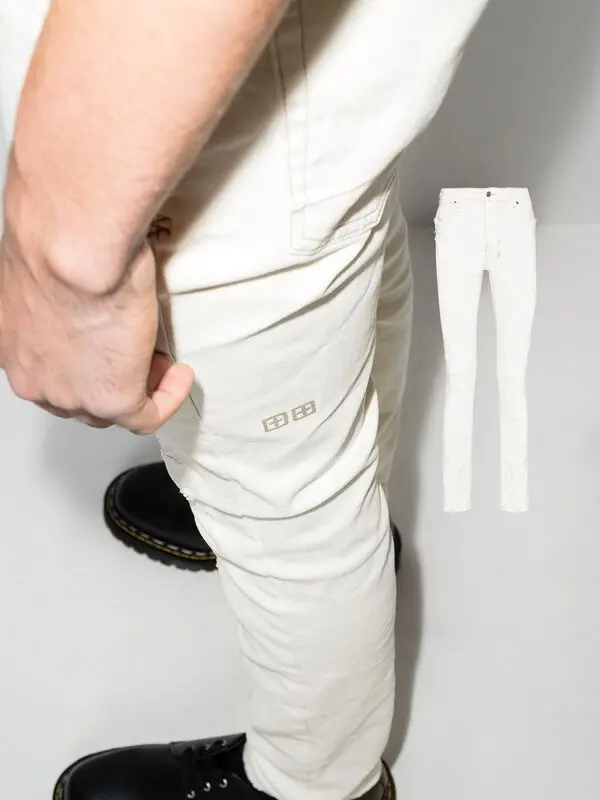 Ksubi Van Winkle Trashed Skinny Jeans