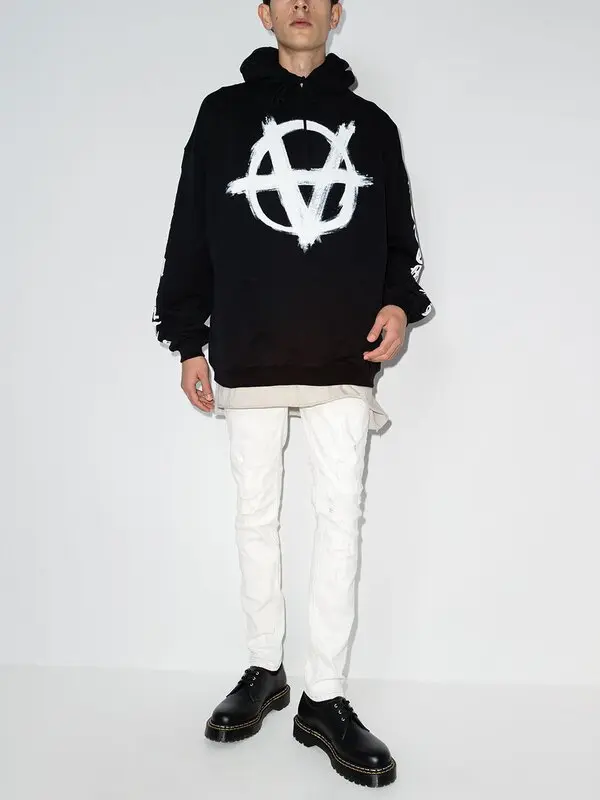 Ksubi Van Winkle Trashed Skinny Jeans
