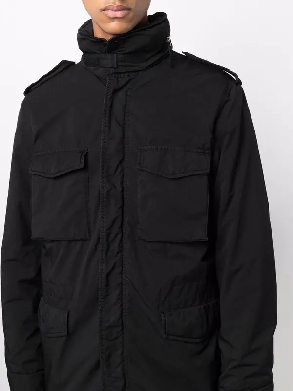 Aspesi Cargo-pocket Hooded Coat
